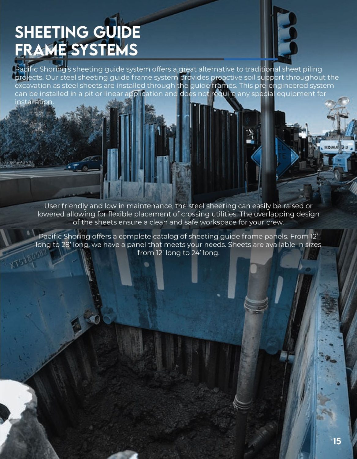 Sheeting Guide Frame Systems – Pacific Shoring