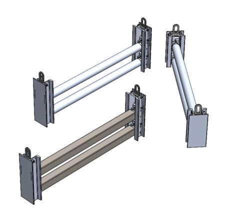 Dual 3-Inch End Shores – Pacific Shoring